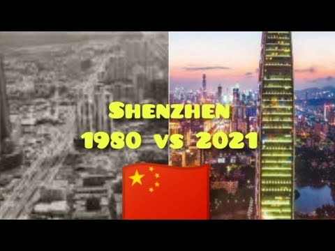 shenzhen ville de Chine 1980 vs 2021 - YouTube