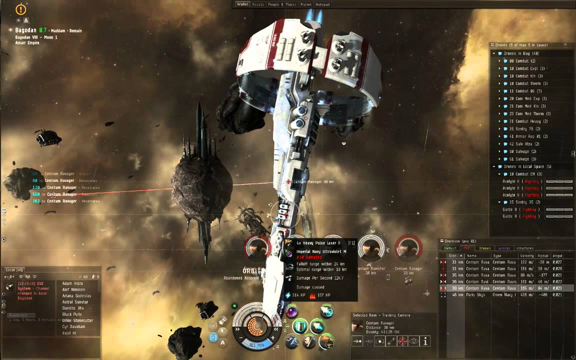 EVE Stratios Walk 01 - YouTube