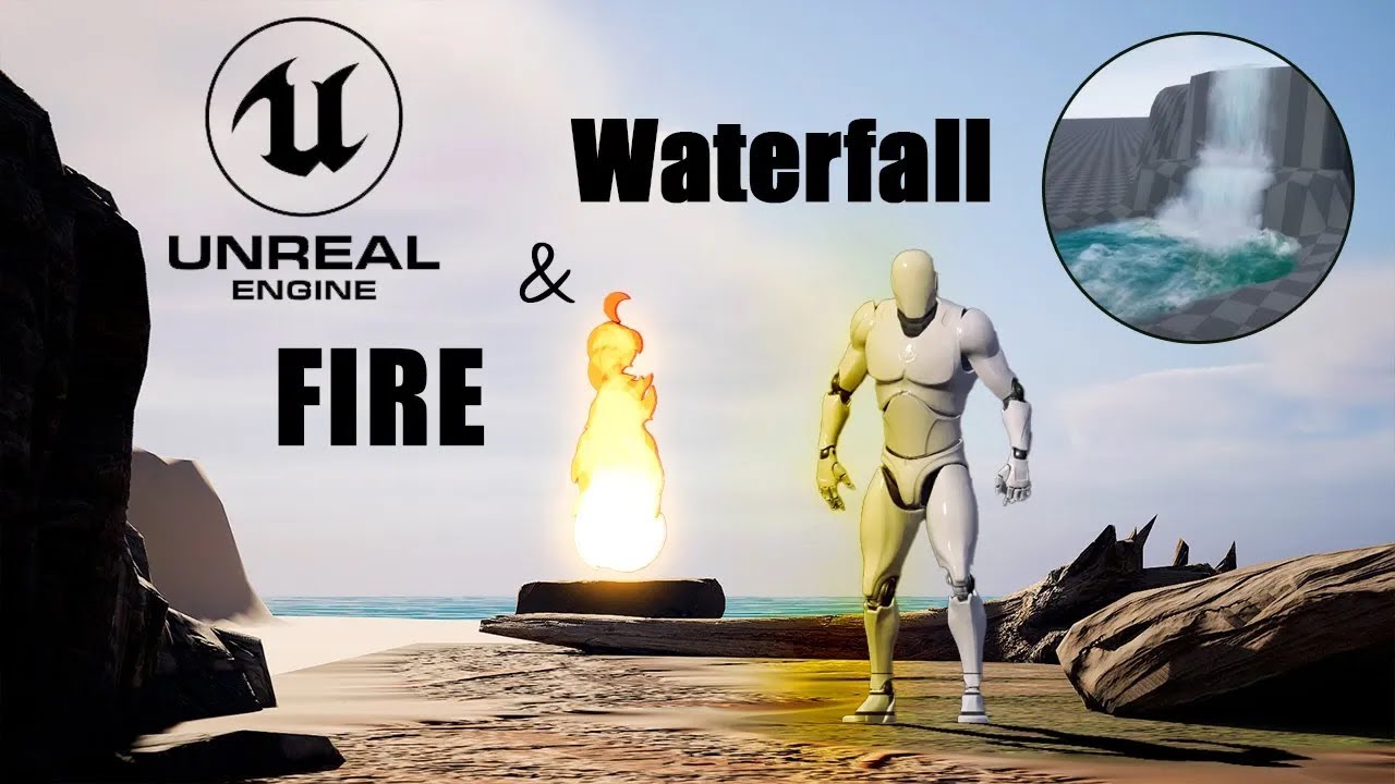 Unreal Engine 5 | Check Out This Awesome & Funny Waterfalls, Fountains ...