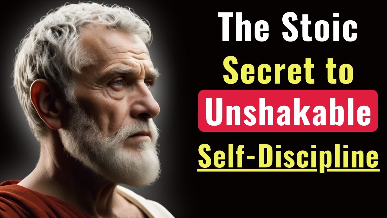 The Ultimate Stoic Guide to Self Discipline - YouTube