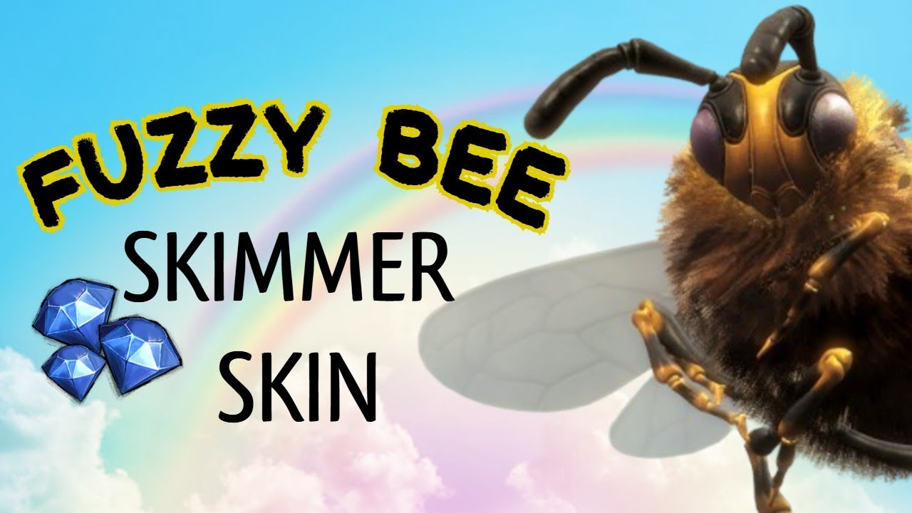 The Cutest Bee! | Guild Wars 2 Fuzzy Bee Skimmer Skin Preview - YouTube