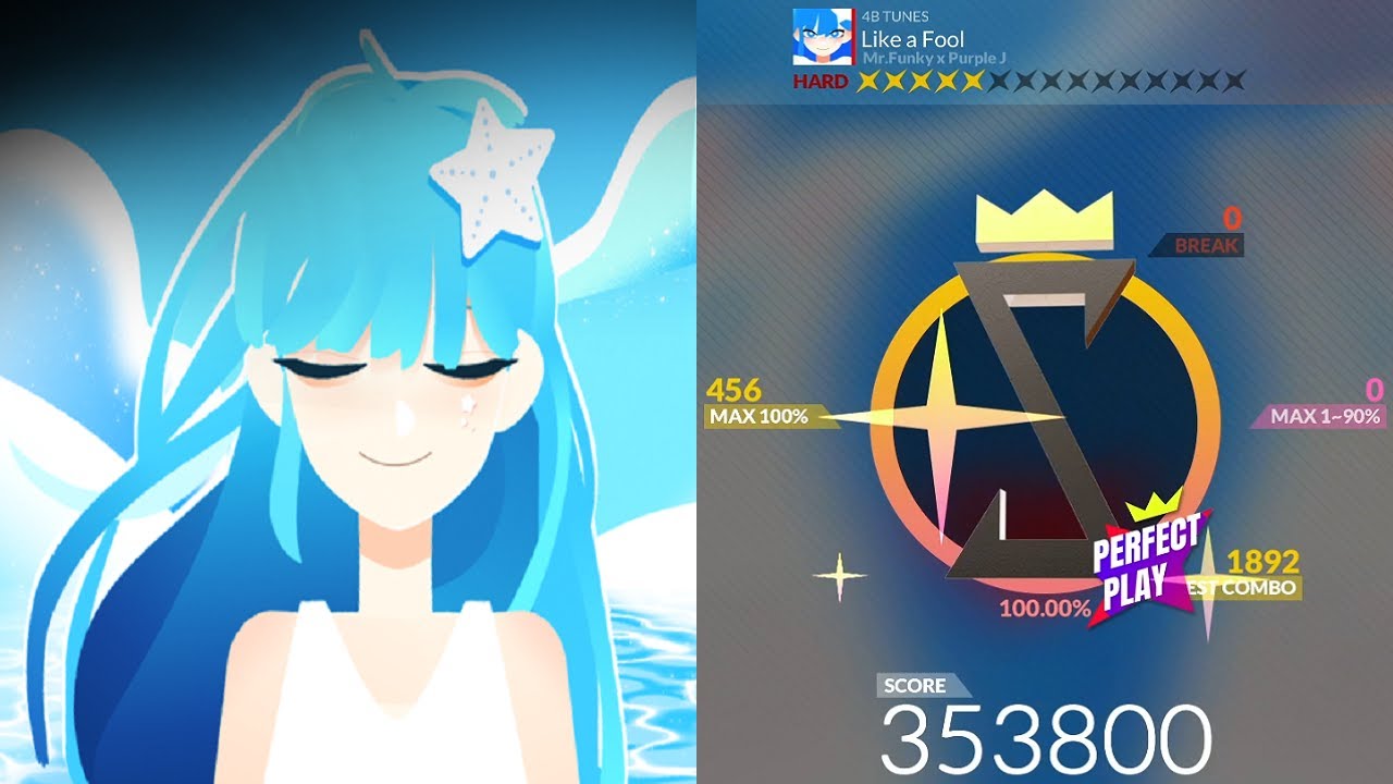 [DJMAX Respect V] Like a Fool 4B HD ★5 PERFECT PLAY - YouTube