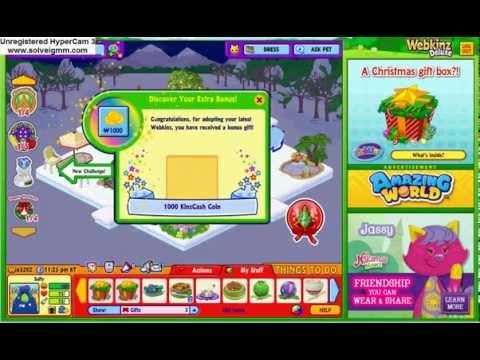 Adopting My Webkinz Midnight Monster :) - YouTube