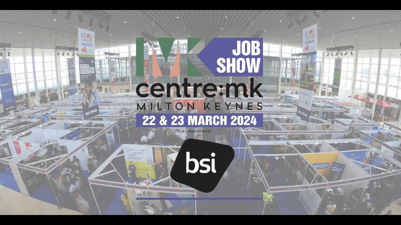 MK Job Show | centre:mk | 22nd & 23rd March 2024 - YouTube