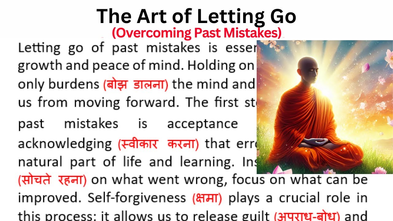 Overcome Past Mistakes | Art of Letting Go | How to Motivational Story ...