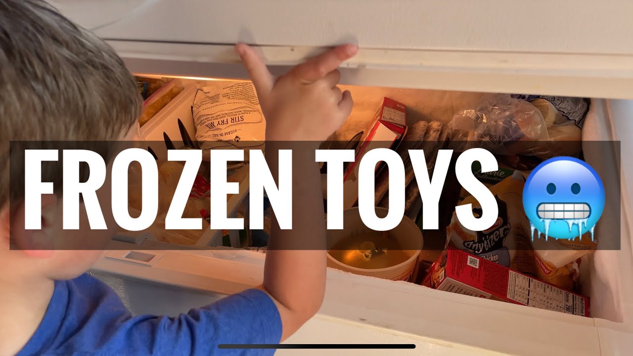 Freezing Toys in a Balloon and Breaking Them Out - YouTube