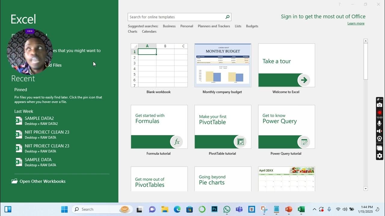 DATA WRANGLING IN EXCEL BY EGWERO PROSPER - YouTube