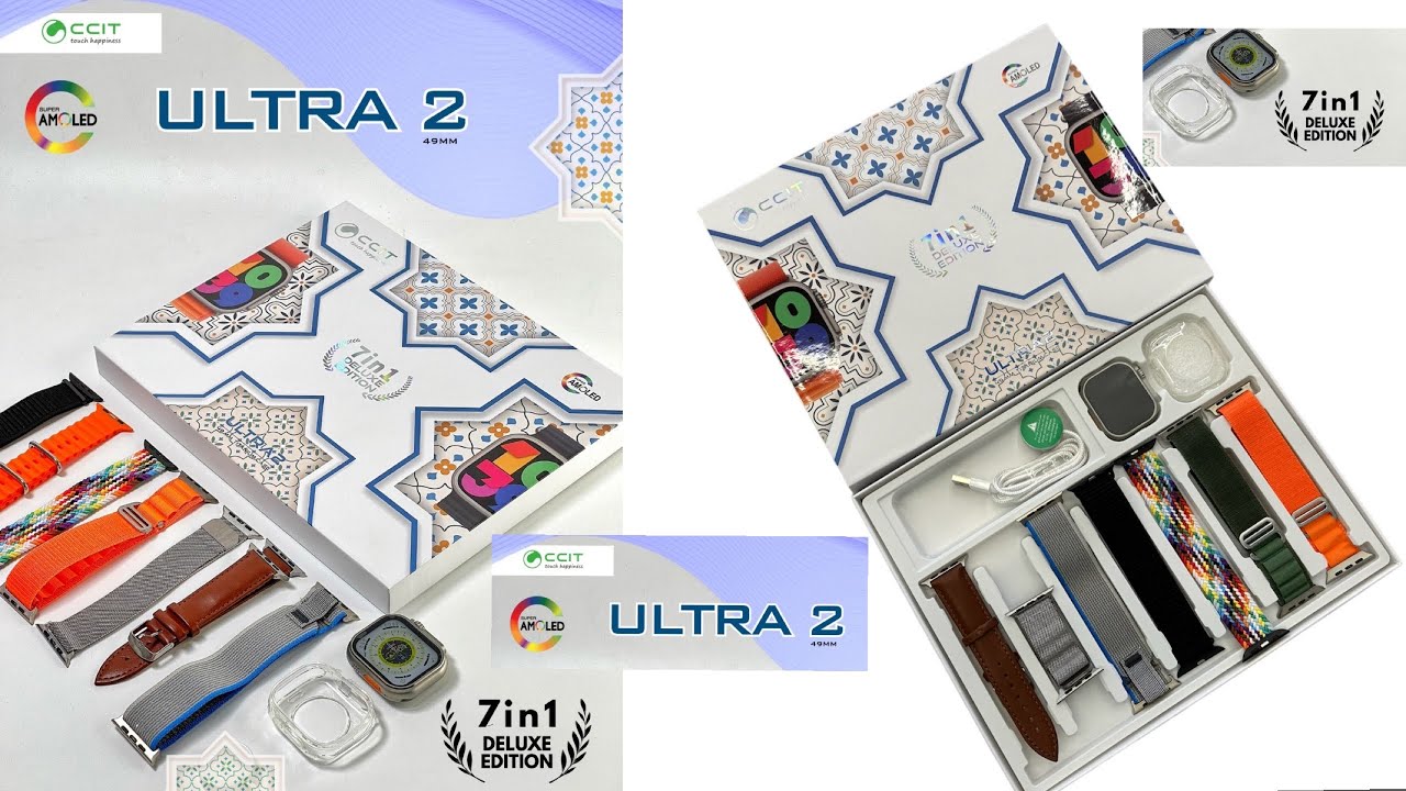 CCIT-AMOLED ULTRA2-Clone-7in1 DELUXE EDITION ⚡️ Nfc Access -7Colors ...