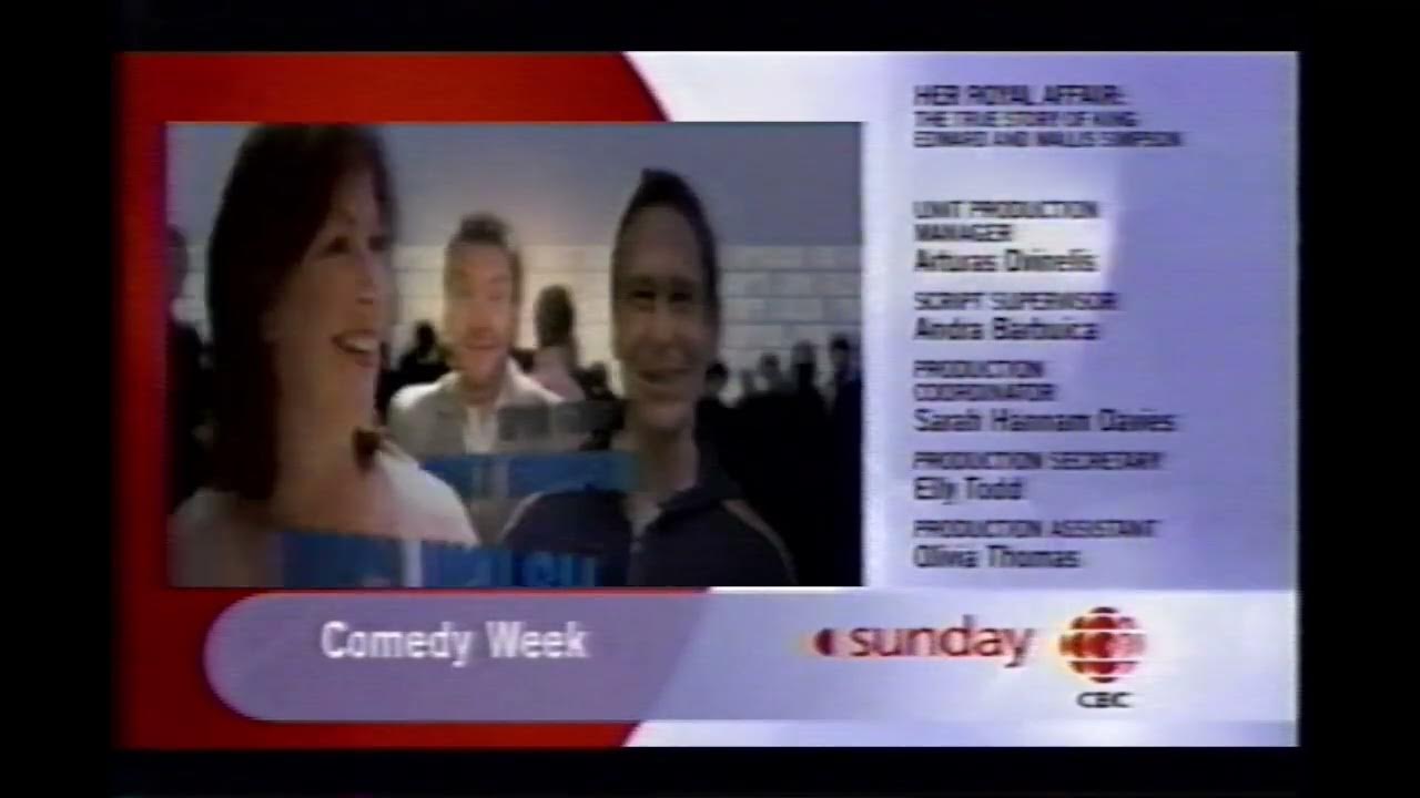 CBC Split-screen credits (December 28, 2005) - YouTube