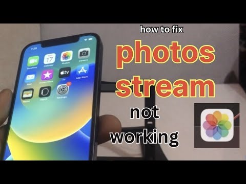 How to fix photos stream not working on iPhone - YouTube