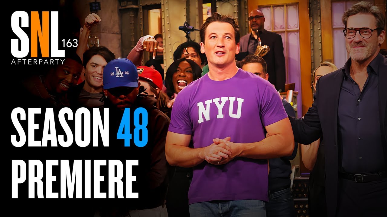 Season 48 Premiere | Saturday Night Live (SNL) Afterparty Podcast Post Show Recap Review Network ...