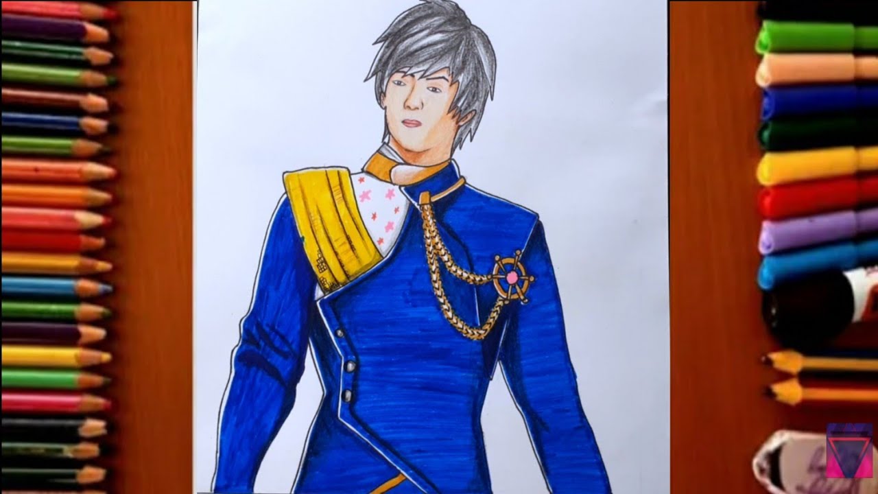 Free fire best drawing 🥰 | NEW FREE FIRE BUNDLE PAINTING | BLUESILK ...
