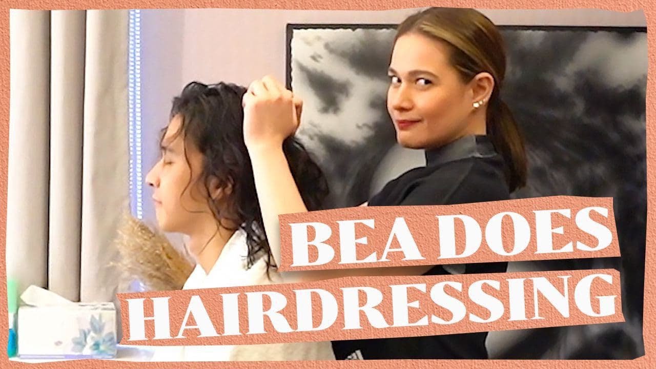 Bea Does Hairdressing | Bea Alonzo - YouTube
