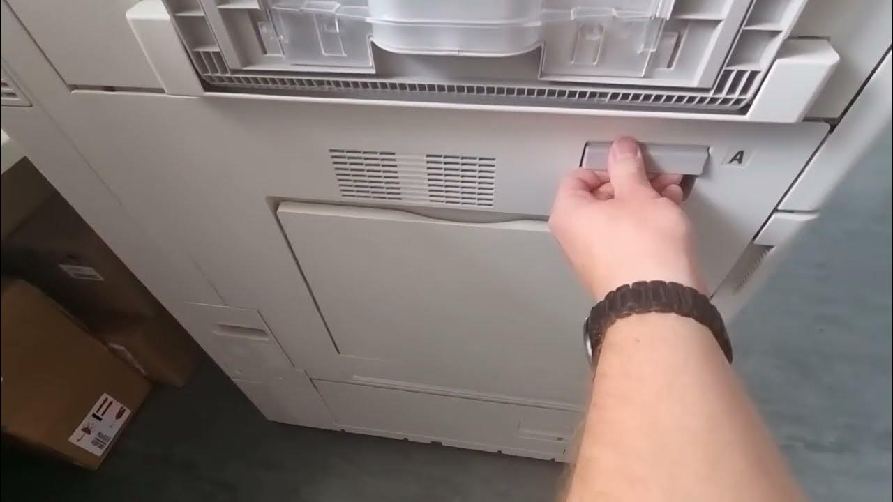 Fuser replace Xerox Altalink C8130 C8145 C8170 repair Fusing Unit - YouTube