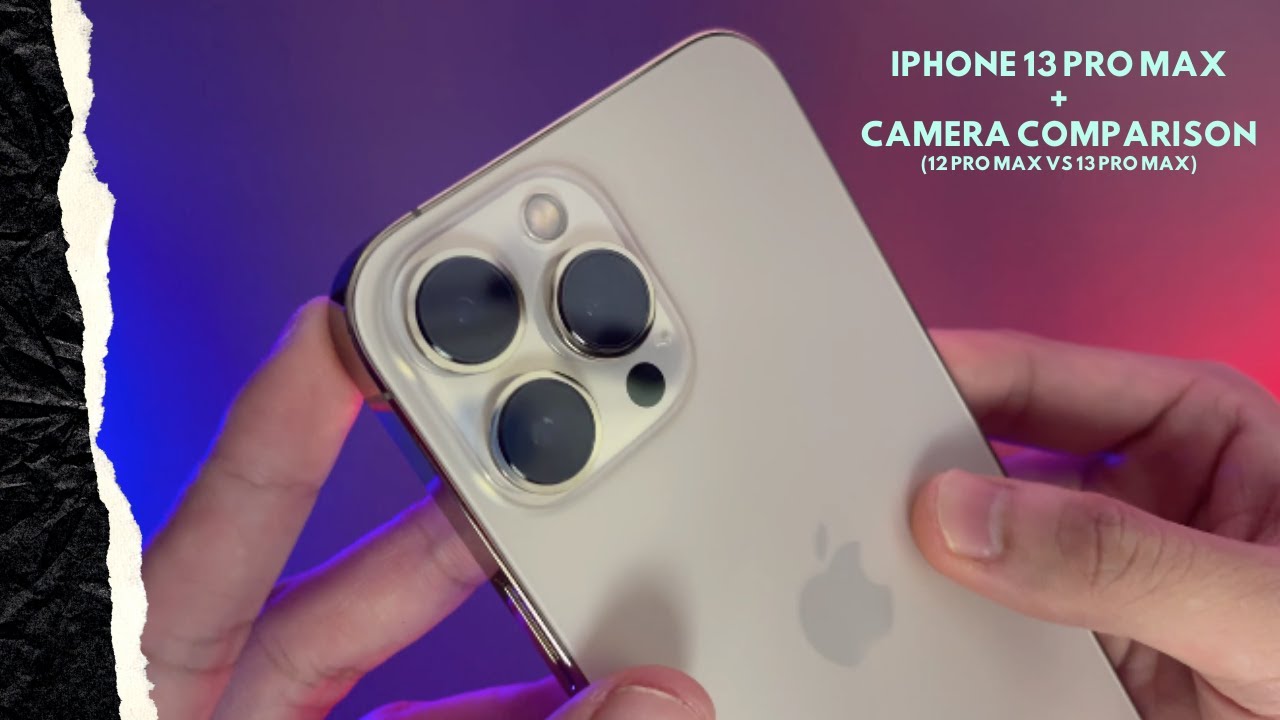 iPhone 13 Pro Max (Gold) + Camera Comparison | Unboxing & Review - YouTube