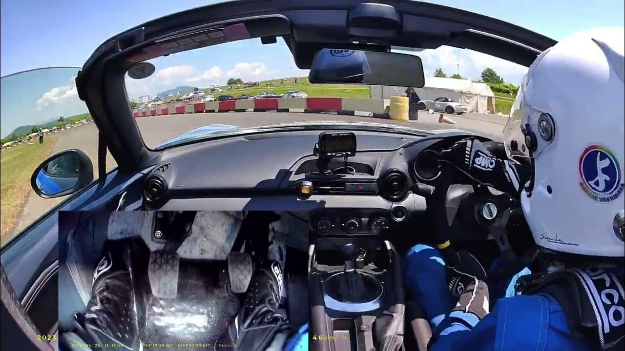 2023年 JAF全日本ジムカーナ選手権 第5戦 2本目 内 - YouTube