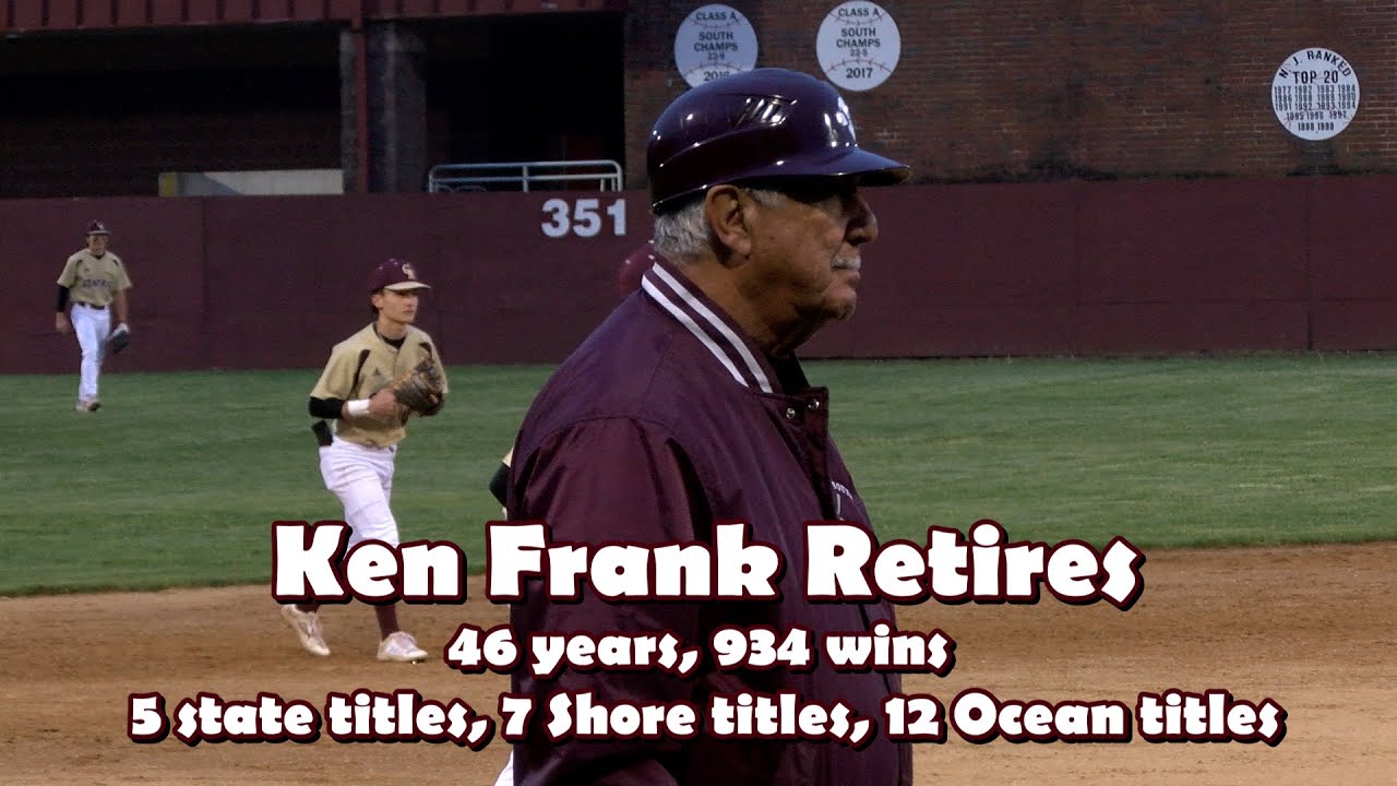 Ken Frank | Toms River South | NJ's All Time Winning HS Baseball Coach ...