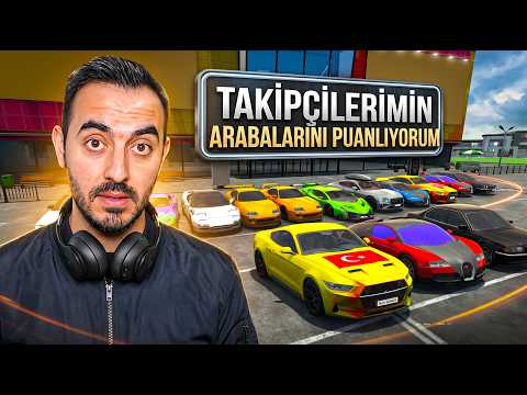 İLK KEZ Takipçilerimin Arabalarını Puanlıyorum- Car Simulator 2