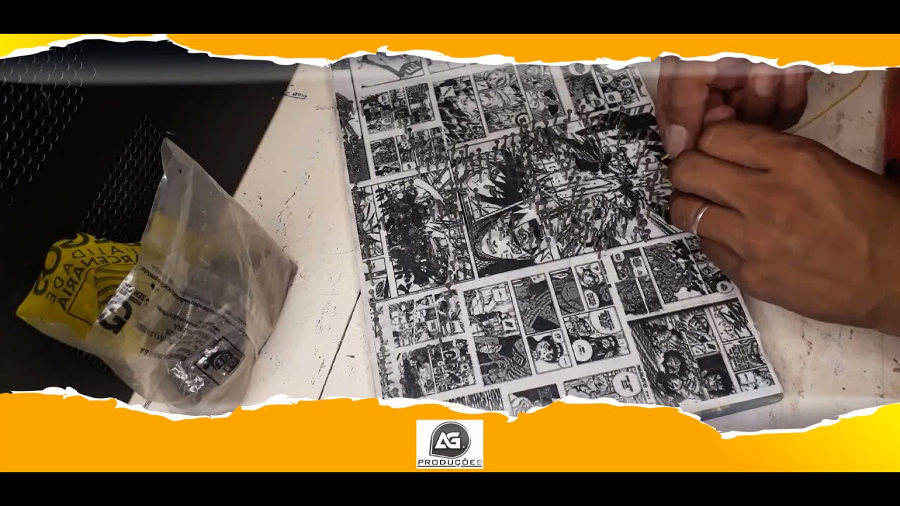 QUADRO DO NARUTO - STRING ART - QUADRO DE PREGO E LINHA - YouTube