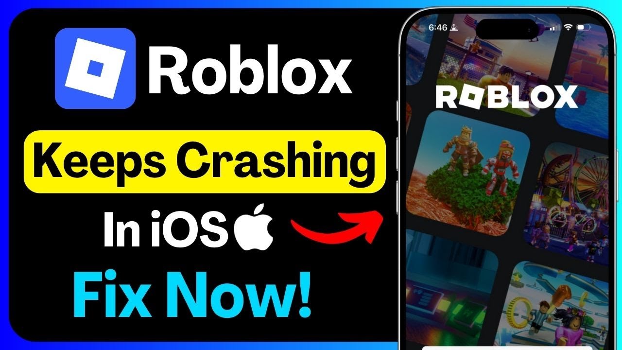 Roblox Keeps Crashing 😱 | iOS Roblox Not Working | Roblox App Problem ...