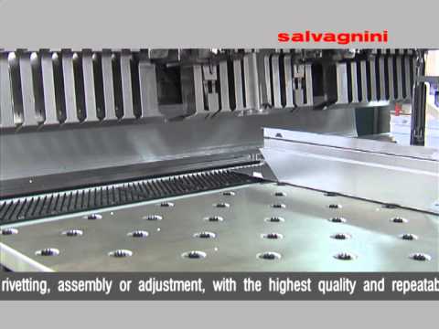 Salvagnini P2 panel bender re-design project - YouTube