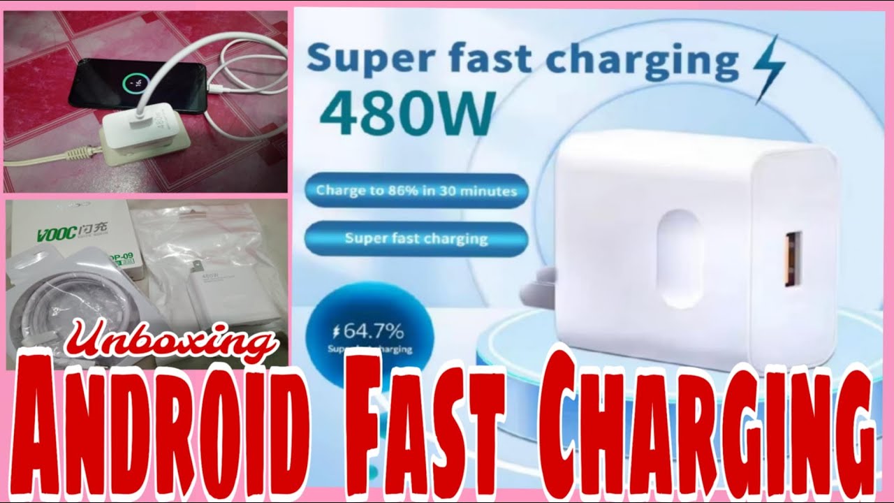 Android Fast Charger l Unboxing Fast Charger - YouTube