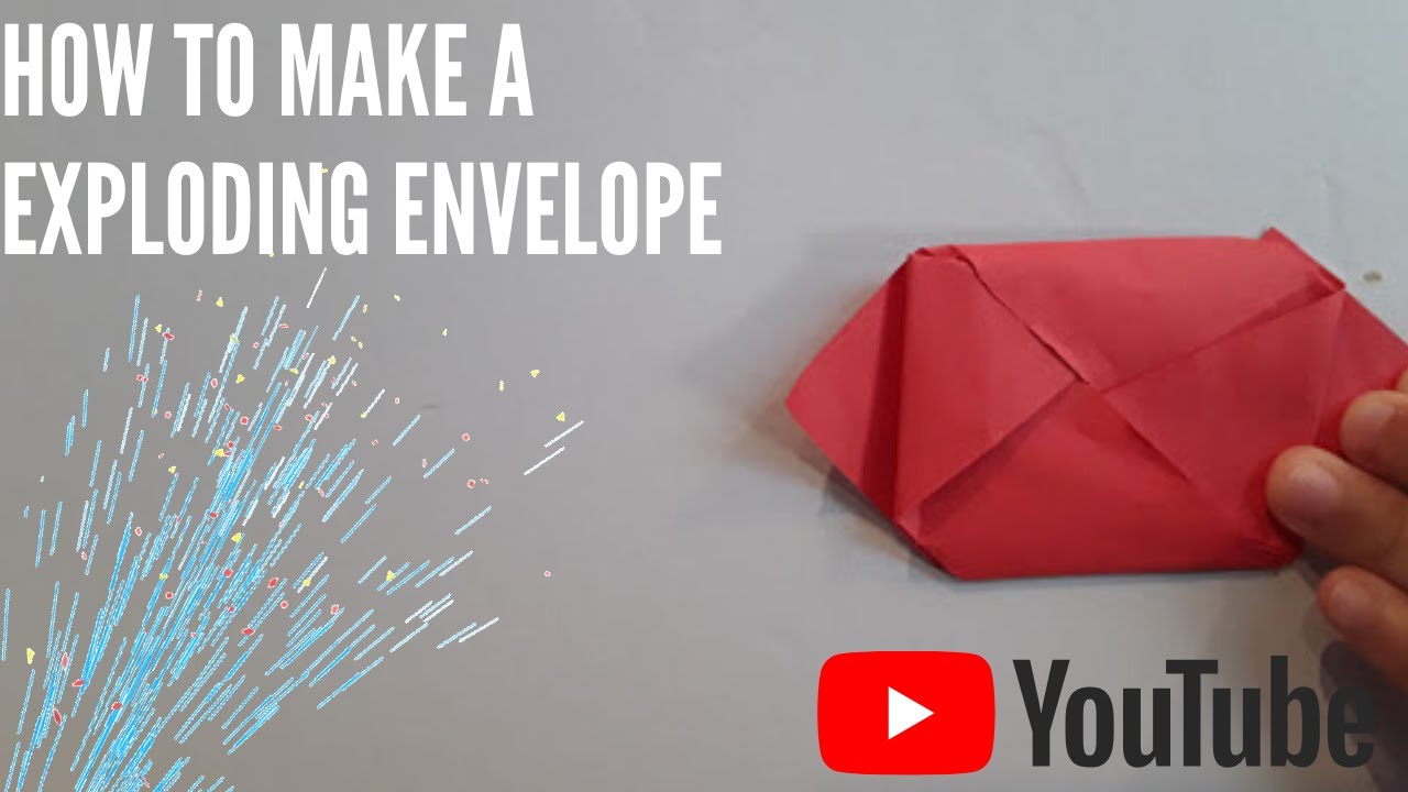 Teaching Mr.Quincy how to make an origami exploding envelope. - YouTube