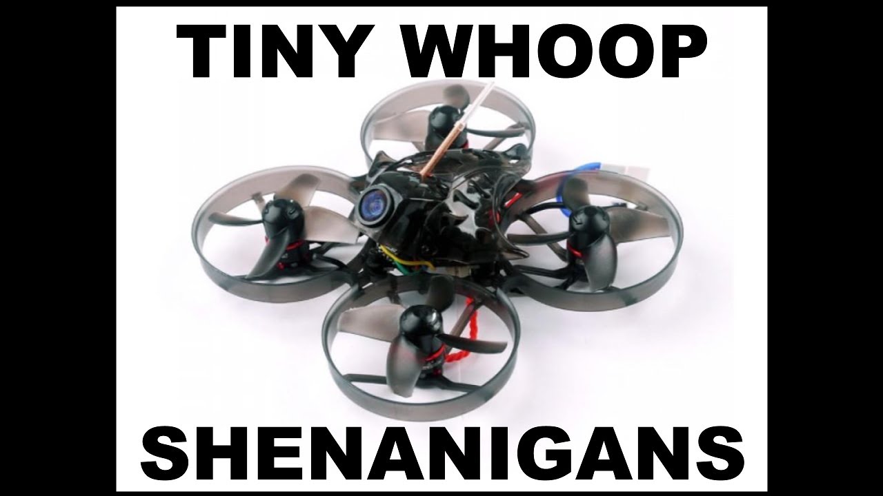 tiny whoop fpv - first tricks - YouTube