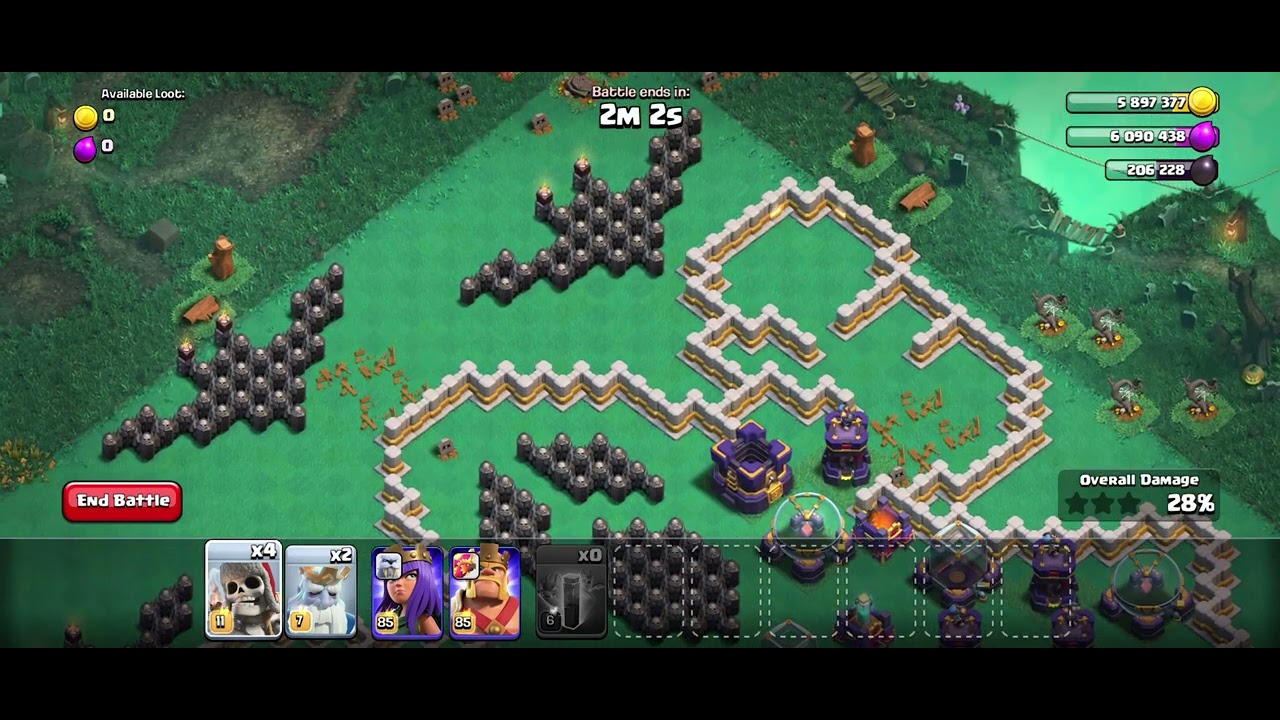 Super Spooky Challenge 3 Star COC event (Clash of Clans) - YouTube
