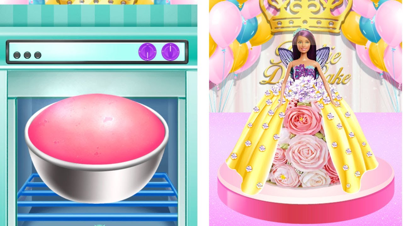 PLAY KIDS GAME UNICORN CHEF BAKING #6 | DOLL CAKE | GAME FOR ANDROID ...