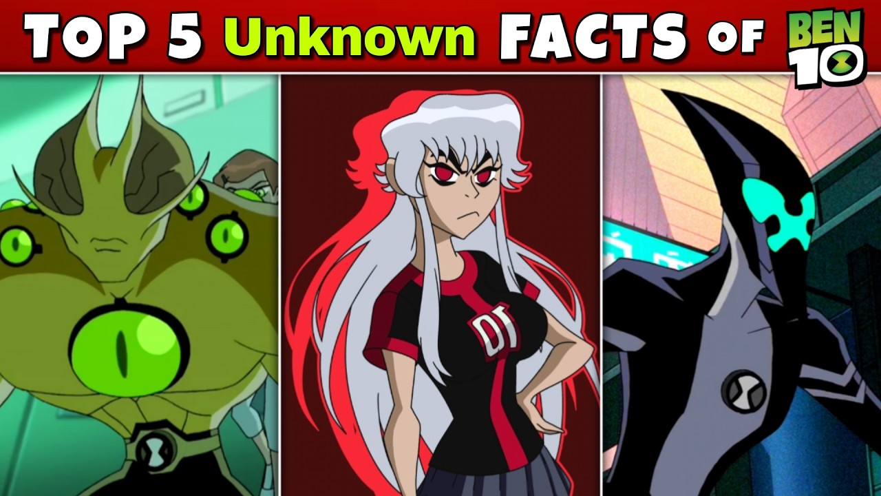 Top 5 Unknown Random Ben 10 Facts! (Part-8) || Fan 10k - YouTube
