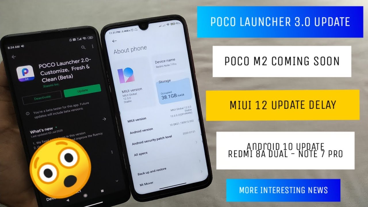 OFFICIAL Poco Launcher 3.0 Update Leaks | MIUI 12 Update Delay ...