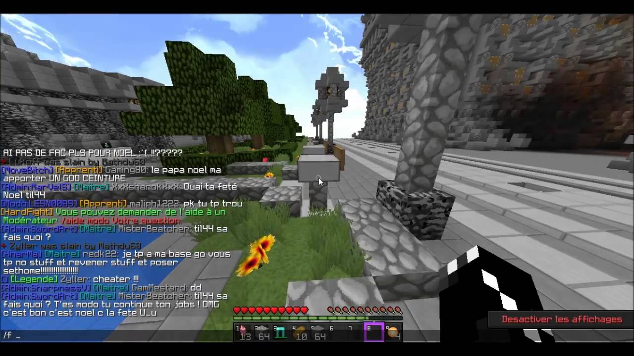 Minecraft Pvp/Faction - Hardfight - presentation Du serveur et f home ...