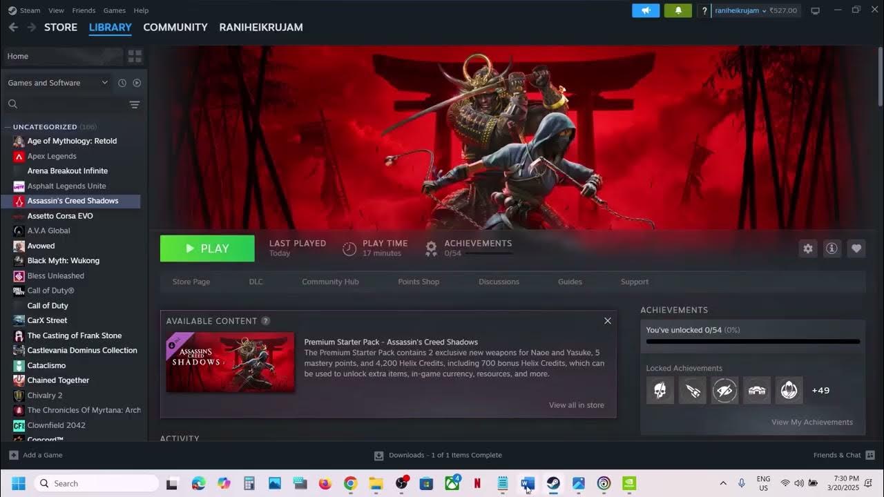 How To Fix Assassin's Creed Shadows Not Loading/Stuck On Loading Screen On PC - YouTube