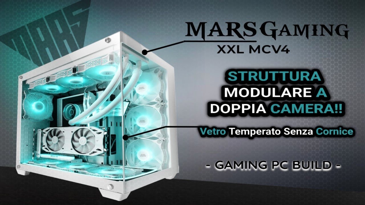 MARS GAMING MCV4 CAPACITÀ ESTESA XXL!, Gaming PC Build, Ryzen 7-7700X ...