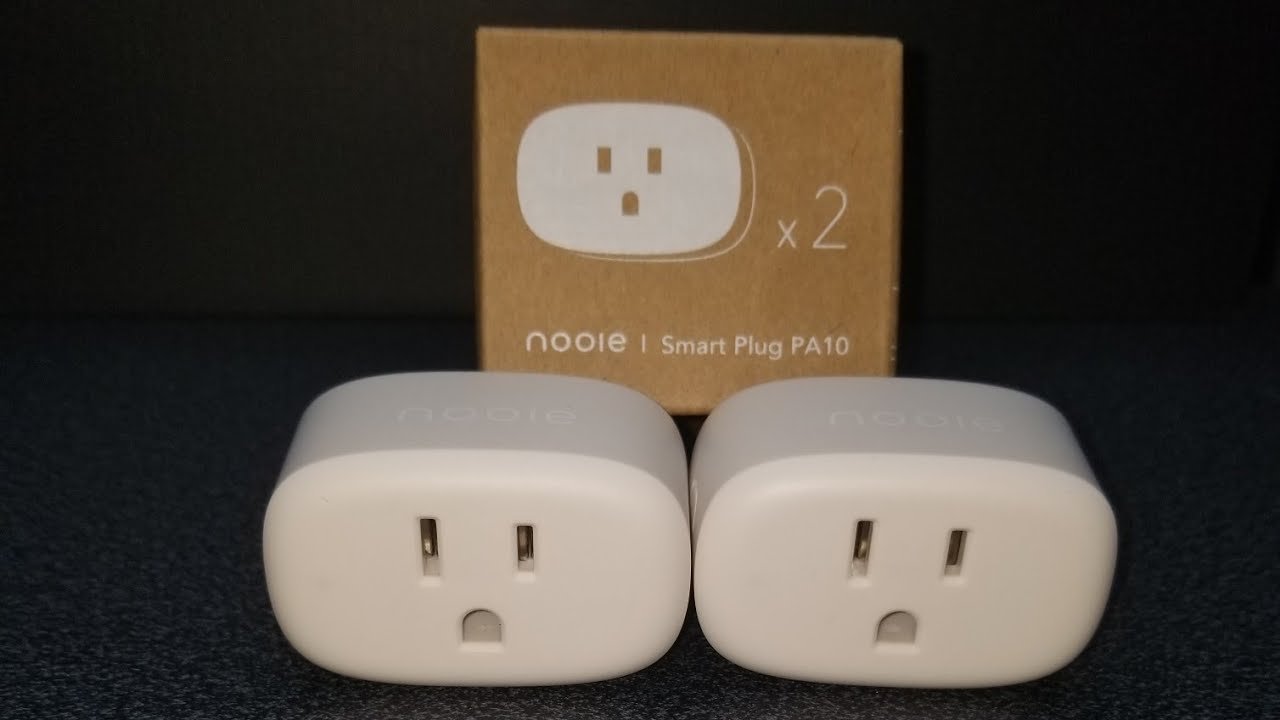 Nooie 2-pack Smart Plugs that works with Alexa & Google Home ! - YouTube