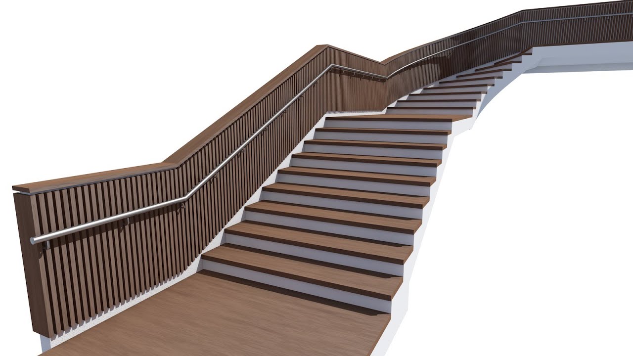 3DMD Railing Tool Tribute Archicad 19 Bond Bryan - YouTube