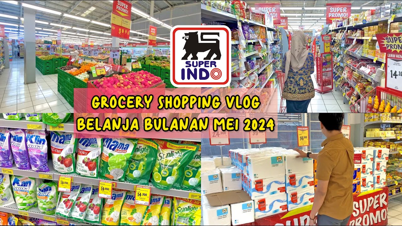 PROMO BULAN MEI !! BELANJA BULANAN KE SUPERINDO LAGI !!! - YouTube