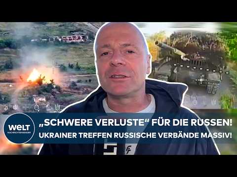 PUTINS KRIEG: „Mindestens 120 Mann und 60 Fahrzeuge verloren!“ Russland erleidet schwere Verluste!
