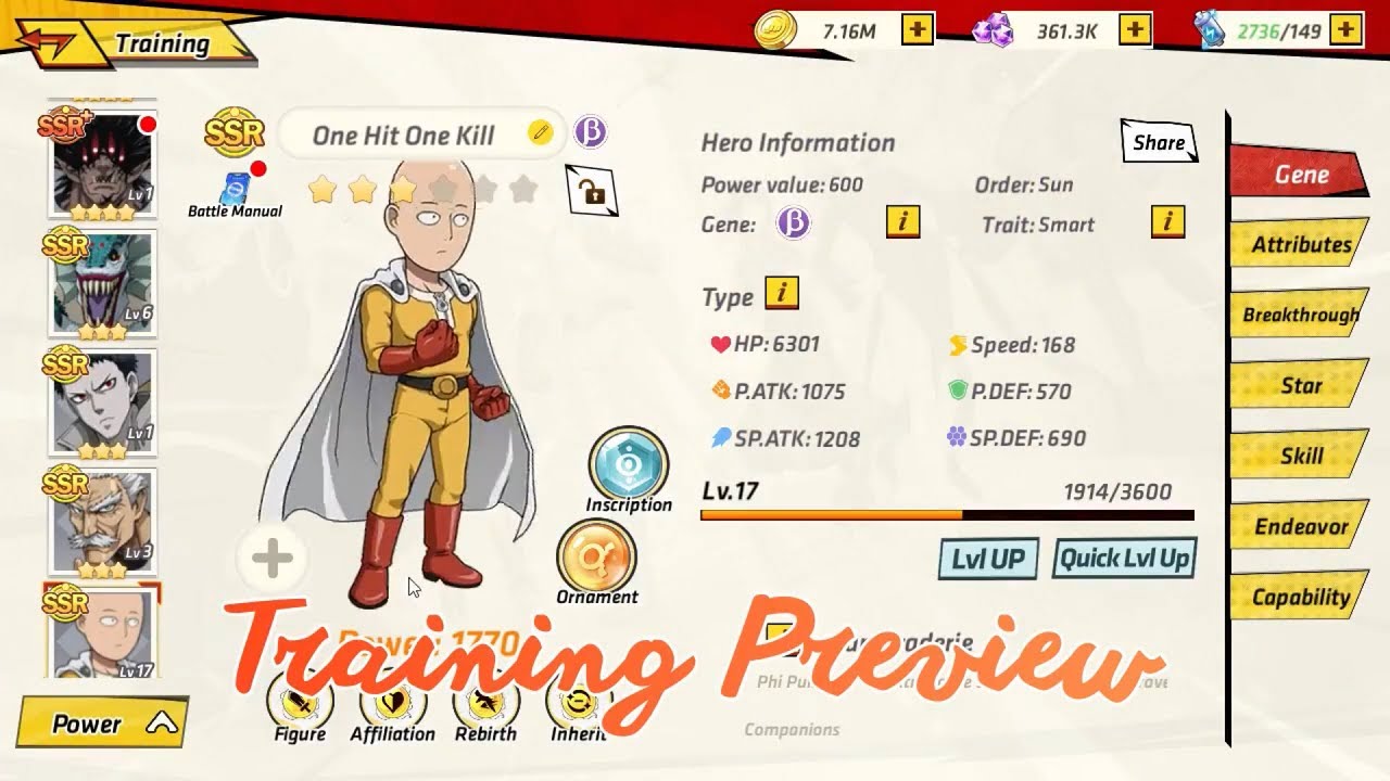 New OPM One Hit One Kill Game Coming This April 2023 - YouTube