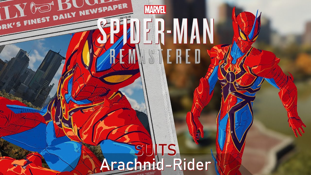 Arachnid-Rider Suit | Marvel’s Spider-Man Remastered - YouTube