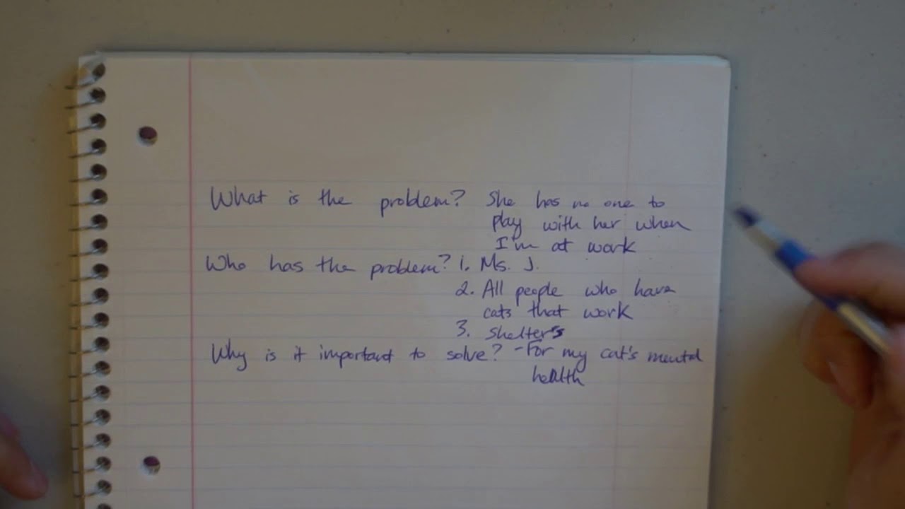 Intro Engineering Problem Statements YouTube Intro Engineering Problem Statements YouTube