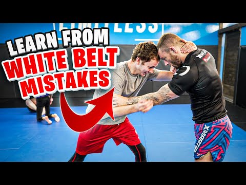 I BEAT UP A White Belt... For Your Education | BJJ Rolling Commentary