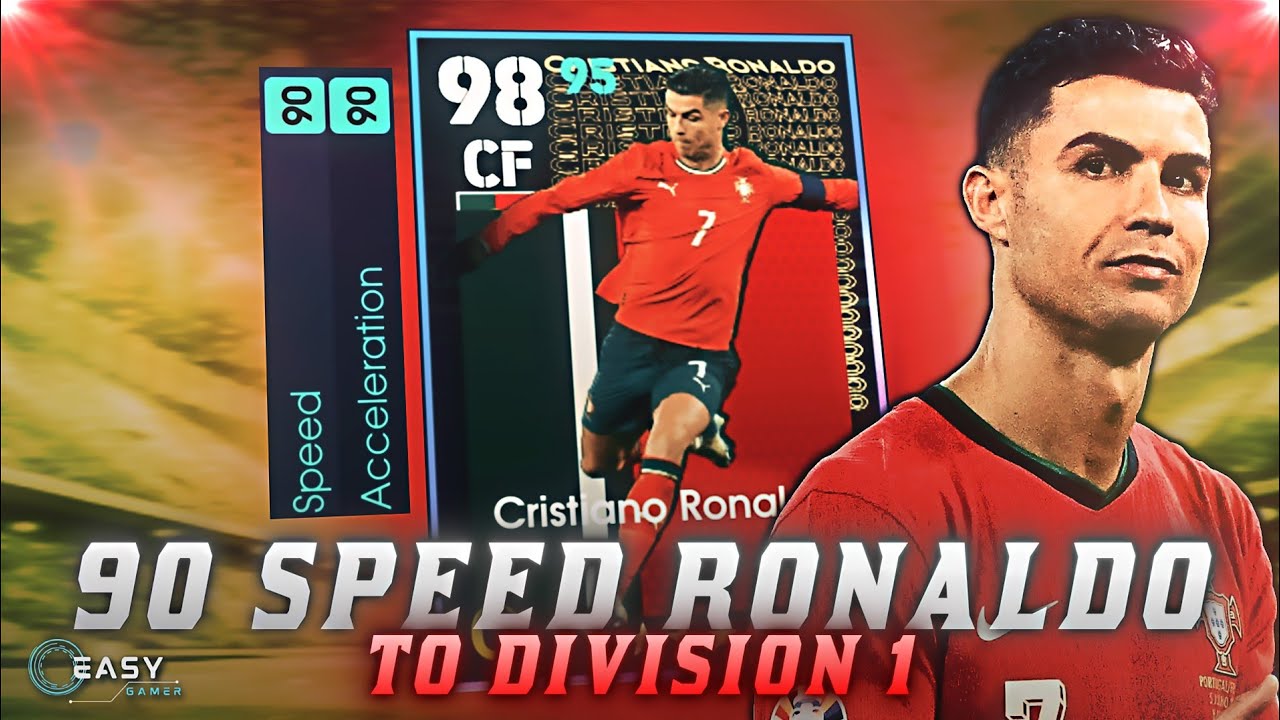"90 Speed Ronaldo is UNSTOPPABLE! 😱💨 | Road to Division 1 🌟" - YouTube