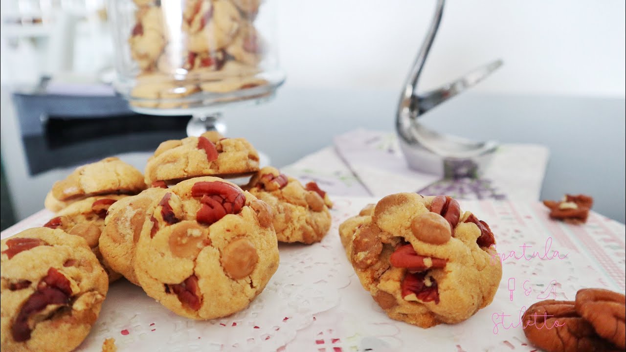Pecan Butterscotch Cookies Paling Sedap - YouTube