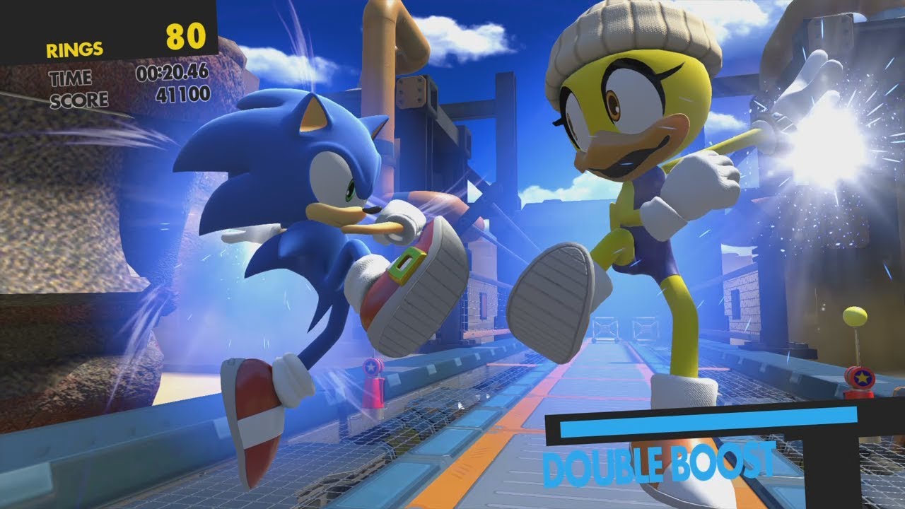 Sonic Forces Glitch - Slow Double Boost - YouTube