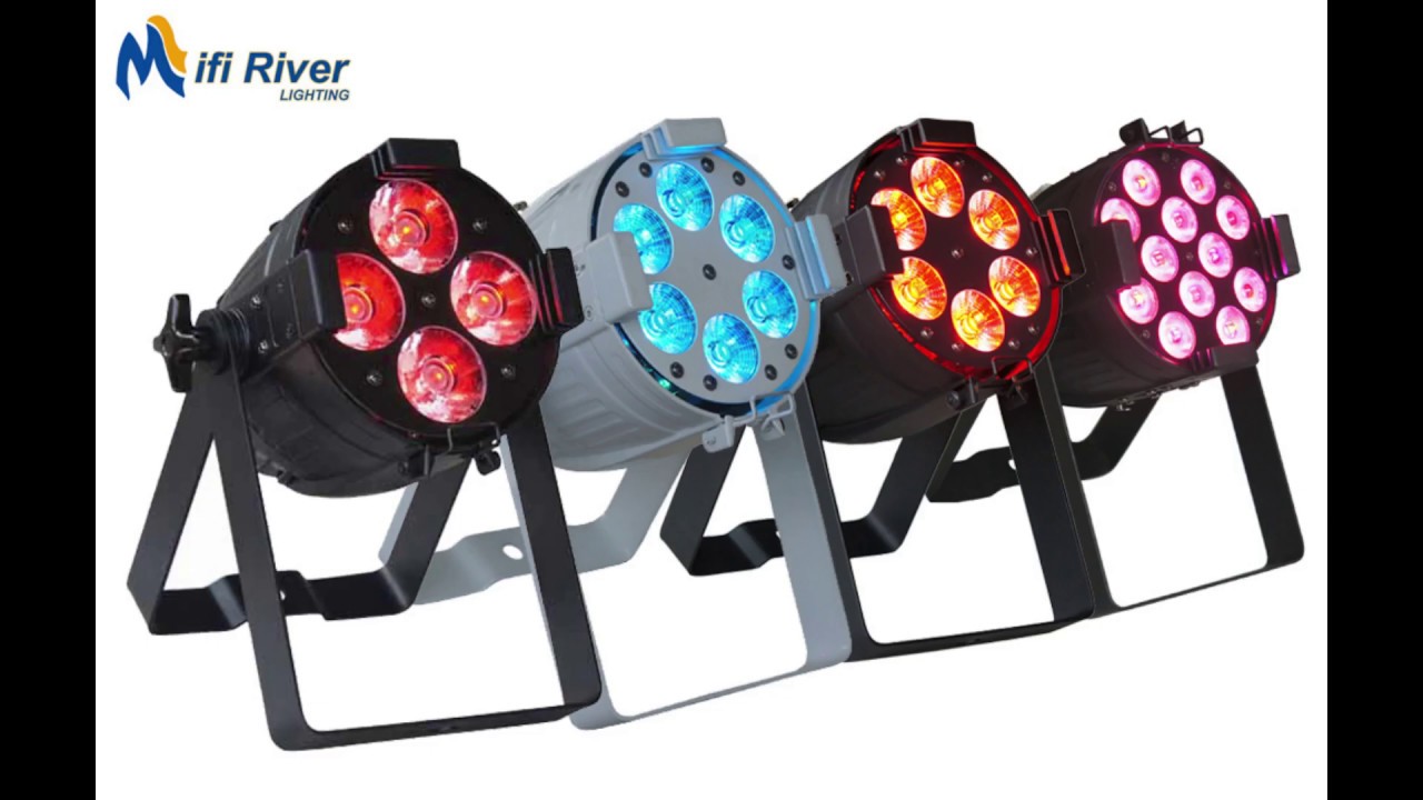 mini led par light, mini par, dj lighting, disco lighting - YouTube