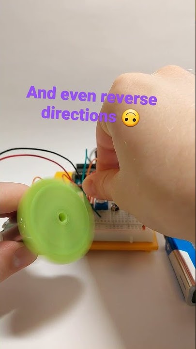 Making My Arduino Spin Right Round 💫 #shorts - YouTube