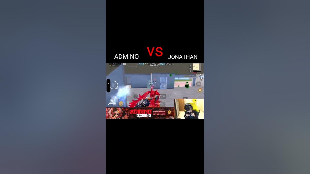 JONATHAN VS ADMINO 1V1 IN WOW MODE #battlegroundsmobileindia #bgmi #jonathan - YouTube