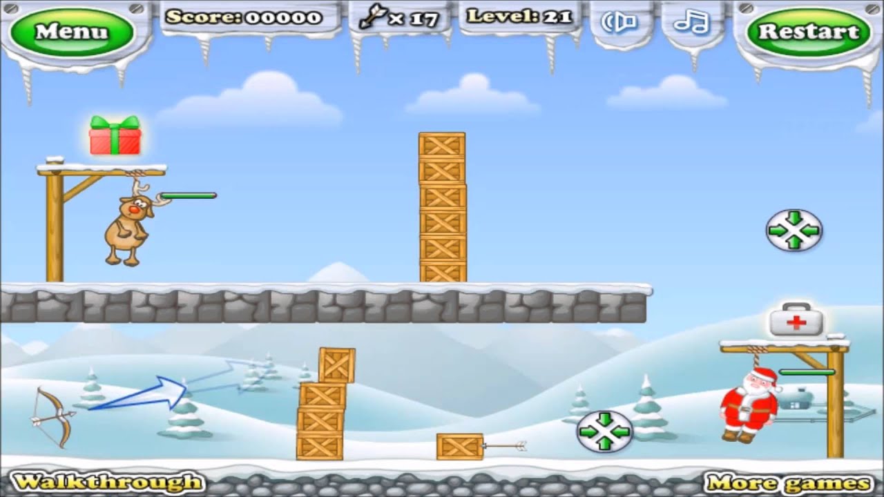 Gibbets: Santa in Trouble Walkthrough All Levels 1-48 - YouTube